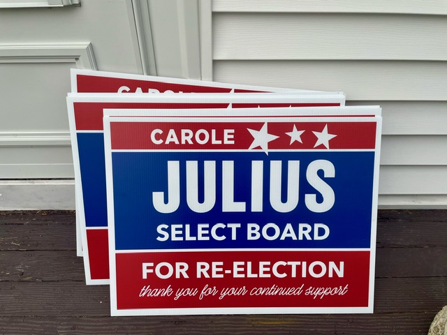 new campaign signs – Carole Knits