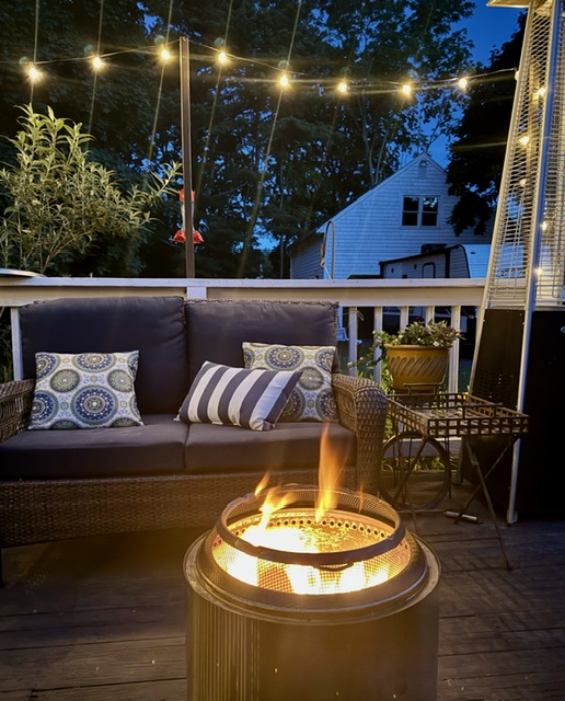 solo stove night – Carole Knits
