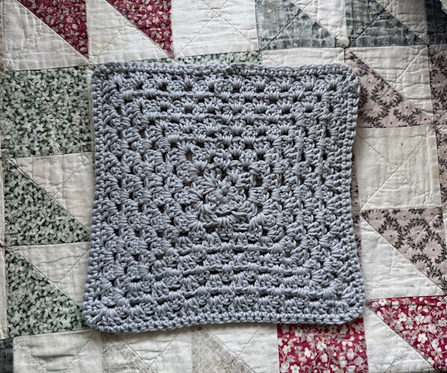 granny squae face cloth – Carole Knits